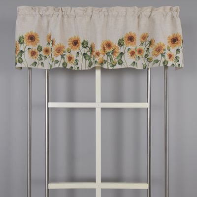 Solros gardinkappa metervara | nordisktextil.se