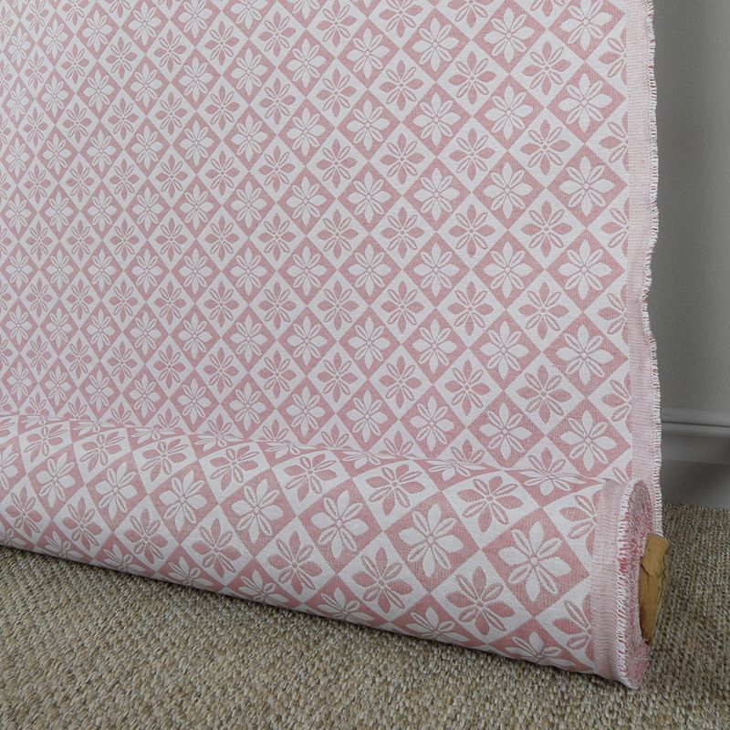 Wilma rosa bolstertyg | nordisktextil.se